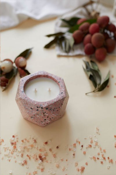 Zorro Candles, Terrazzo candles, Fragrance Candles - Intiki